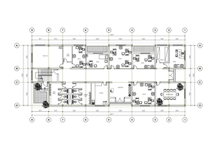 595627014 Admin Building First Floor Plan - UP B 1 2 3 4 5 6 7 8 9 D C ...
