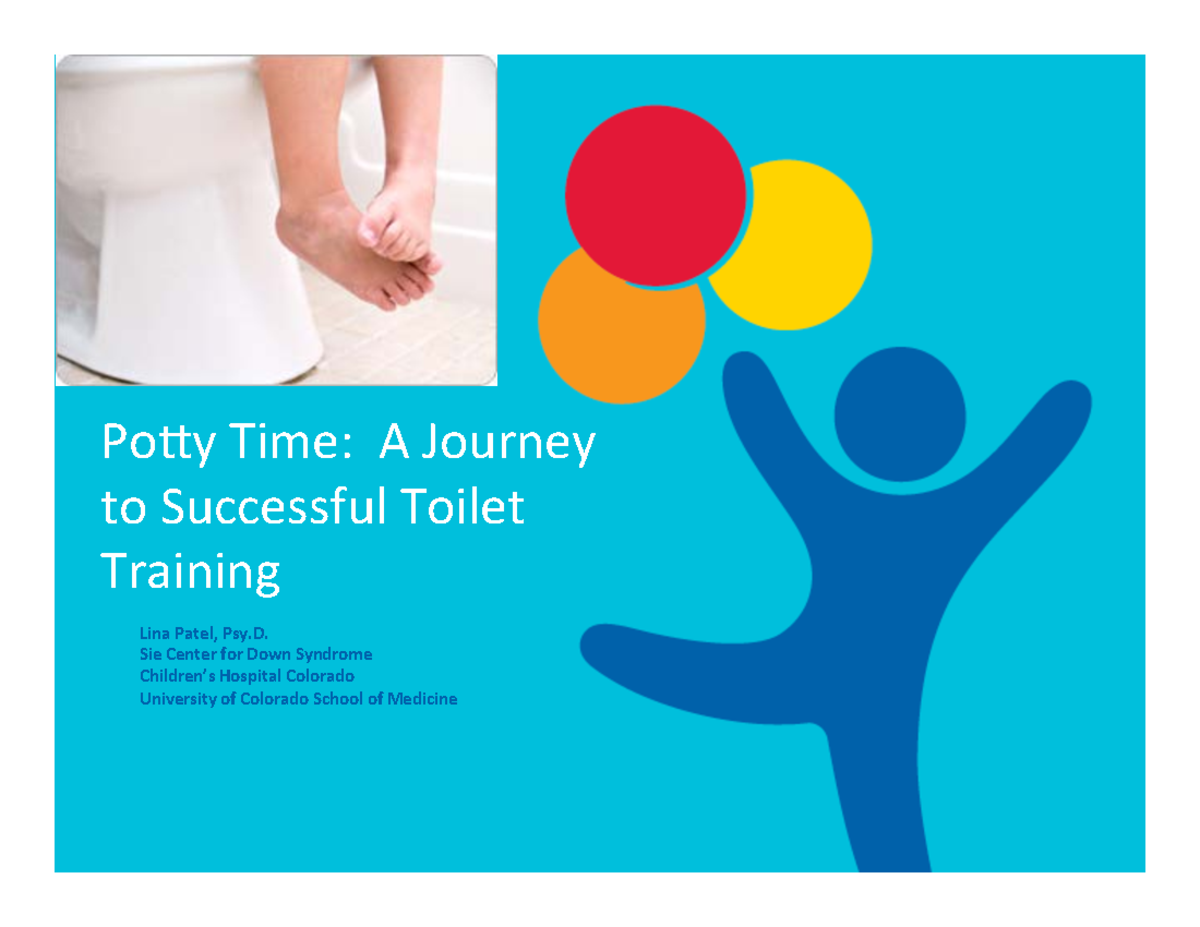 Potty Time Dr Lina Patel Presentation - Po#y Time: A Journey to ...