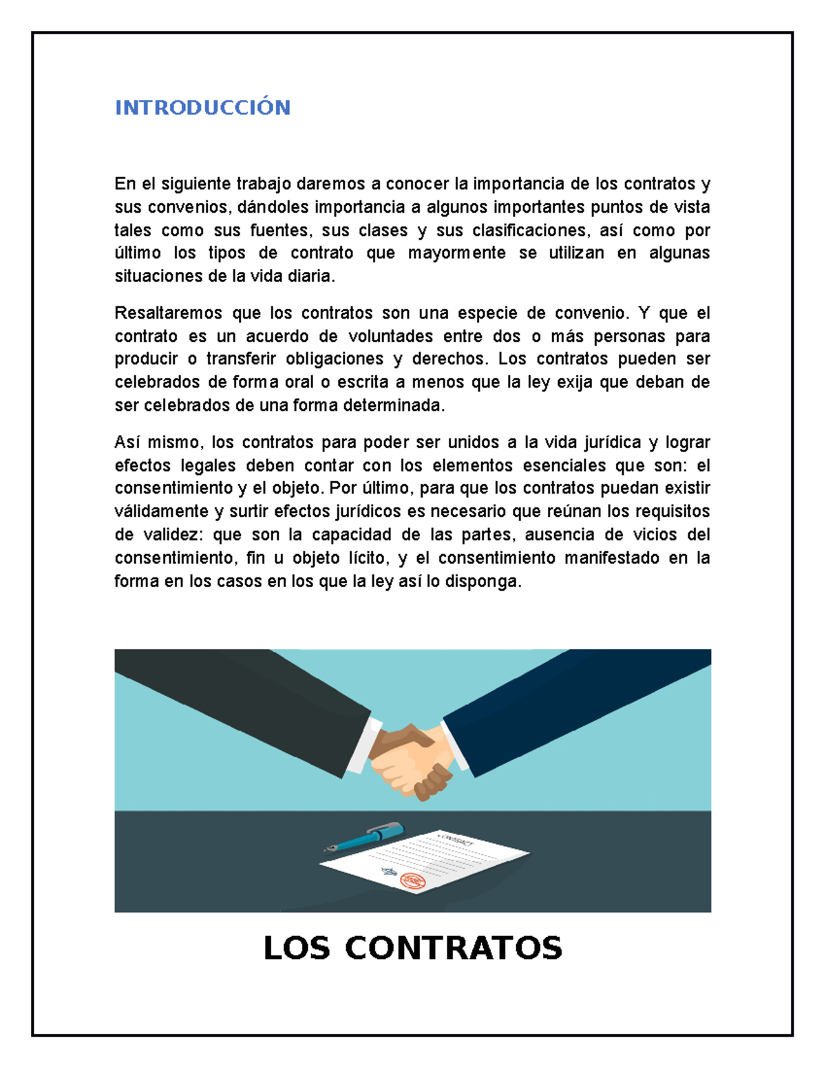 Tiposdecontratos - tipo de contratos (derecho contabilidad ...
