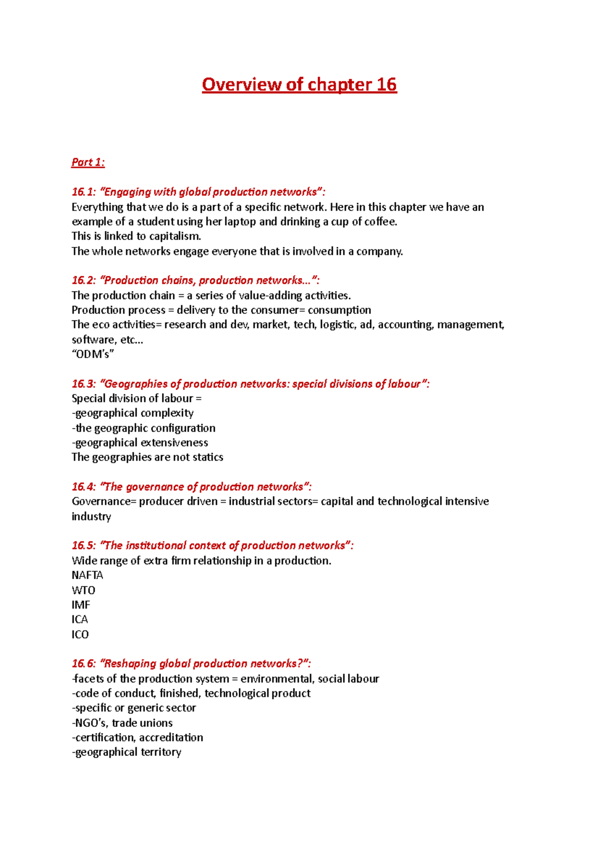 Overview of chapter - Here in this chapter we have an example of a ...