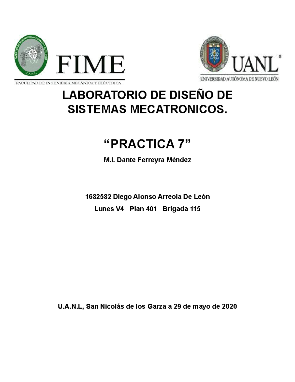 Practica-7-Control de velocidad de un motor eléctrico de CD ...