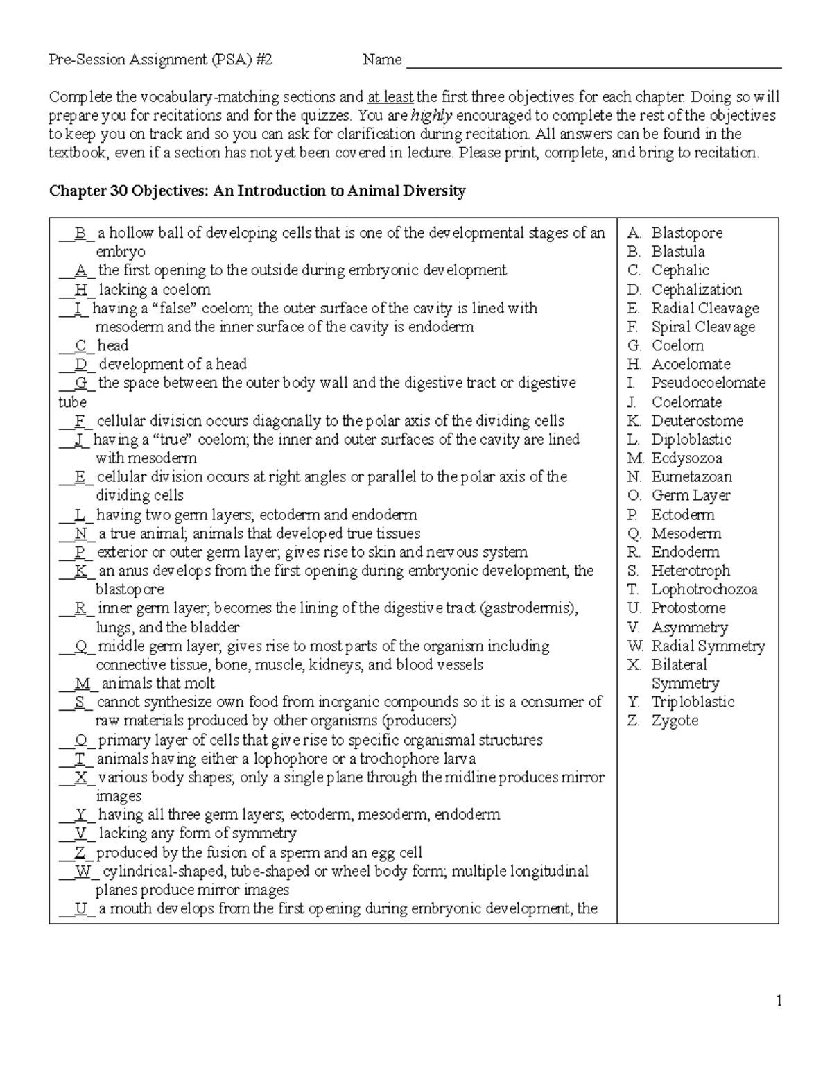 PSA.2 sp18 - Lecture notes 30 - Pre-Session Assignment (PSA) #2 Name ...