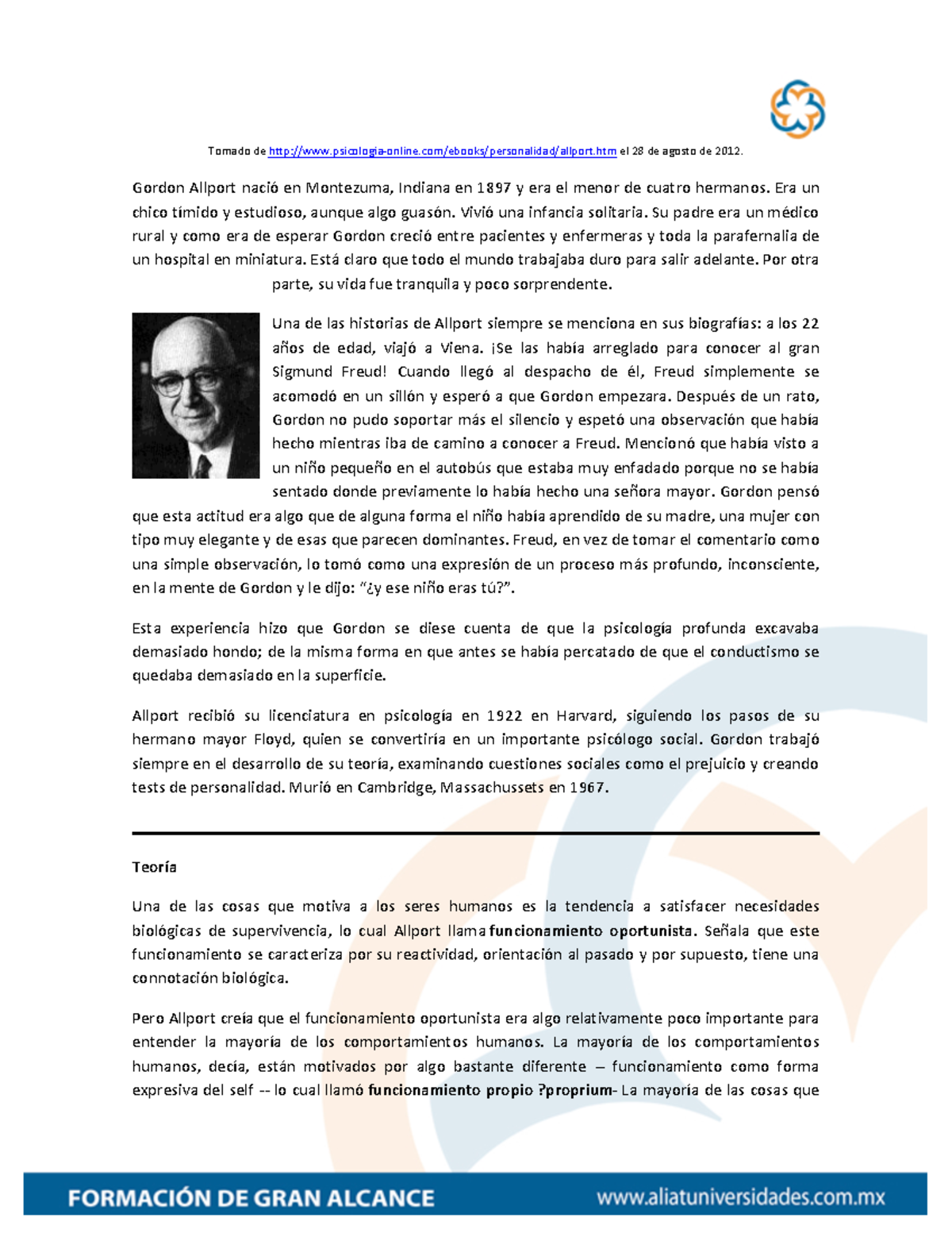 Allport - FFFFFFFFFFFFFFFFFFFFFFFFFFFFFFFFFFFF - - Studocu