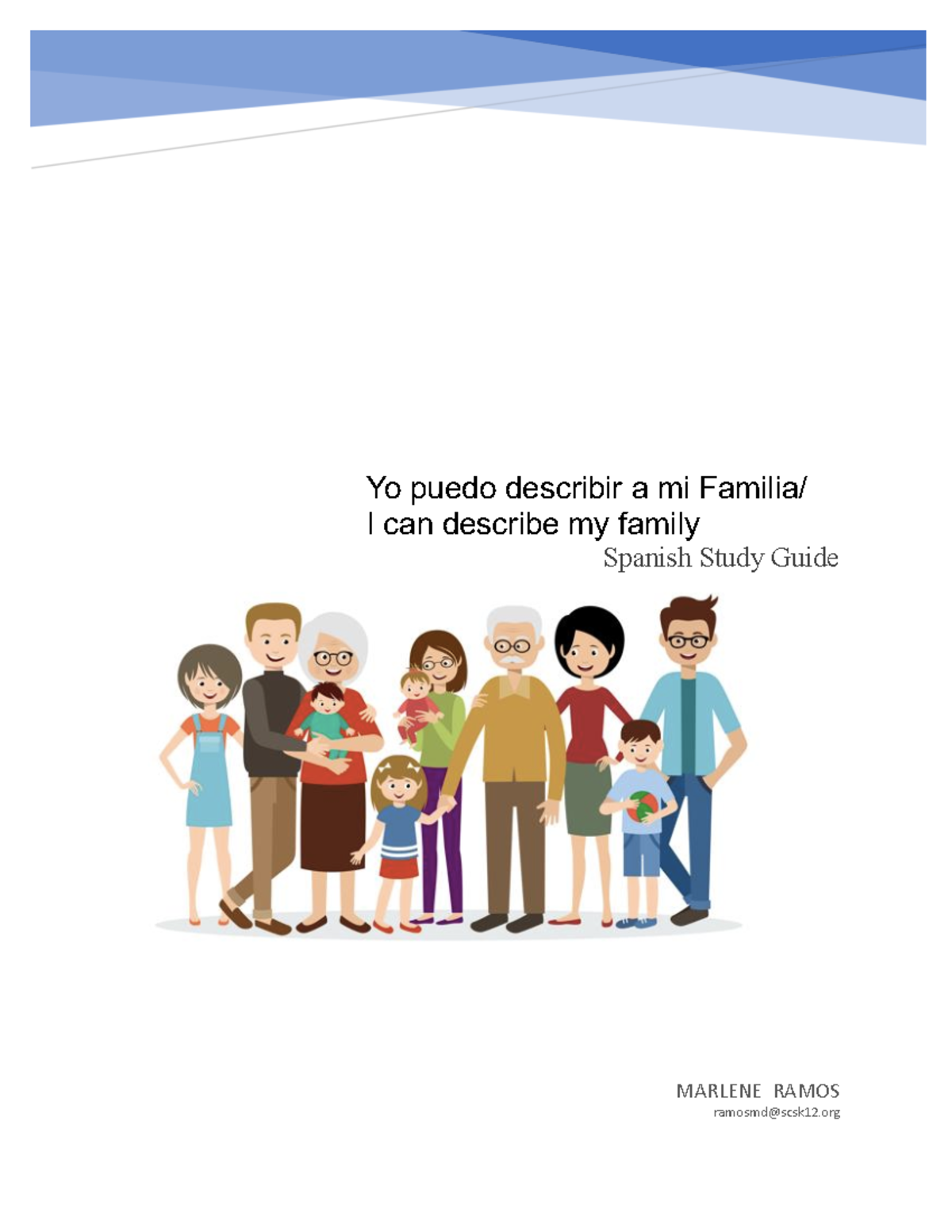 HOW IS MY Family Special - Yo puedo describir a mi Familia/ I can ...