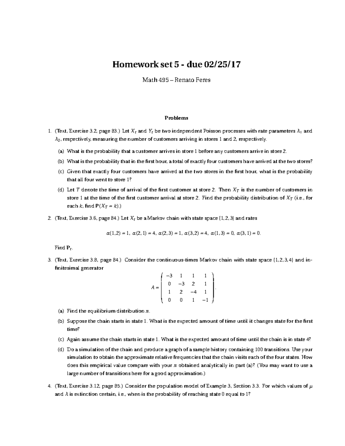 2016-2017 Homework 5 - For the Spring 2017 course taught by Renato ...