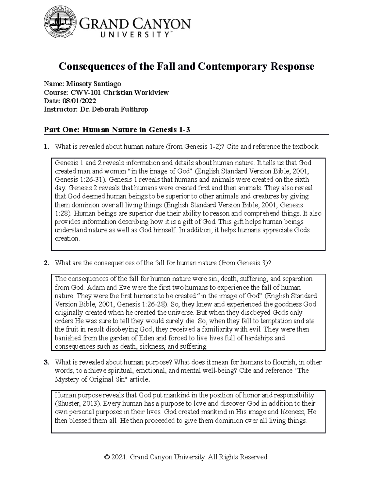 CWV-101 T3 Conseq Of The Fall Contemporary - Consequences of the Fall ...