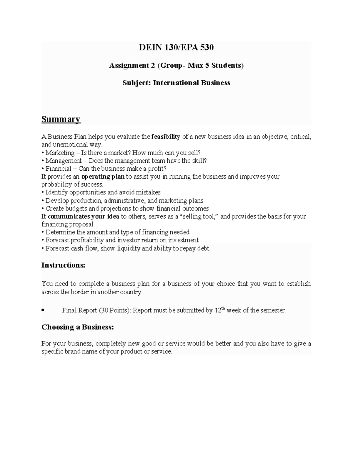 Assignment 2 ( Group)_CHONG JIN JIANG_2019.8.BBA03.0020_BUSINESS ...