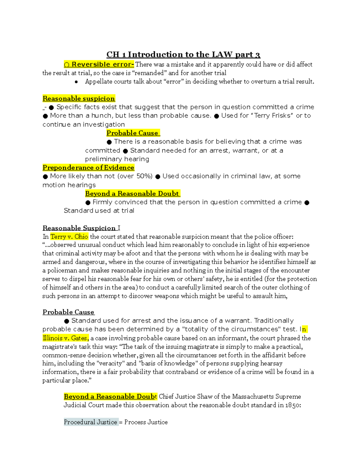 Ch 1 introduction to the law part 3 - CH 1 Introduction to the LAW part ...