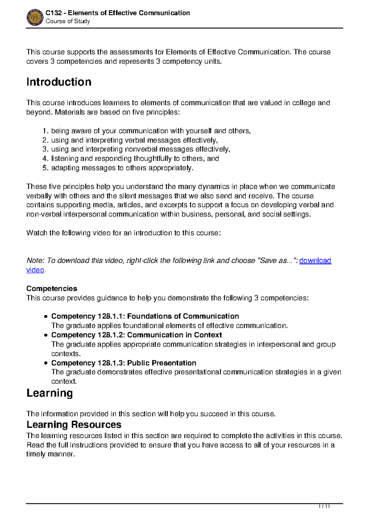 Pacing guide - syllabus - Course of Study This course supports the ...