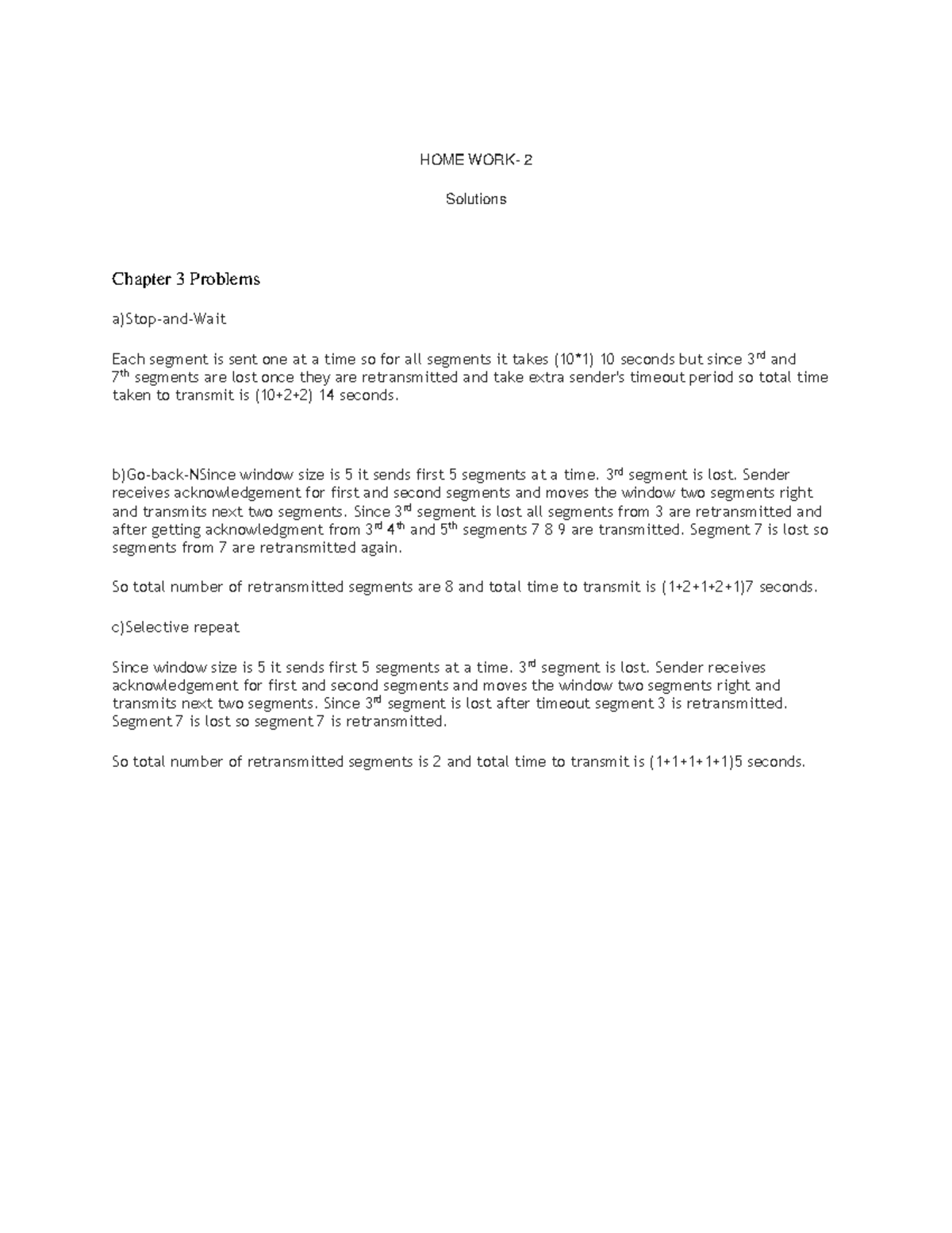 HOME WORK 2 - Foundations Of Computer Science assignment 4 - HOME WORK ...