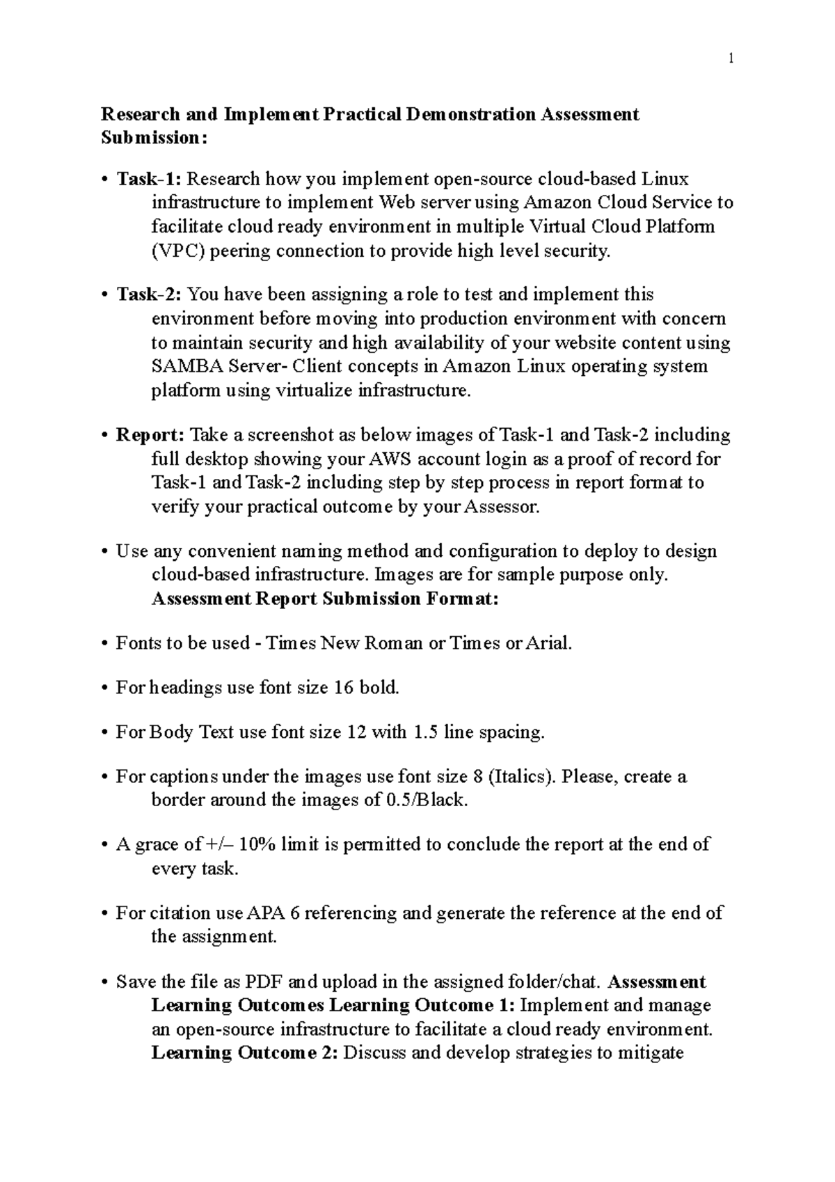 270175403 Project Submission - Research and Implement Practical ...