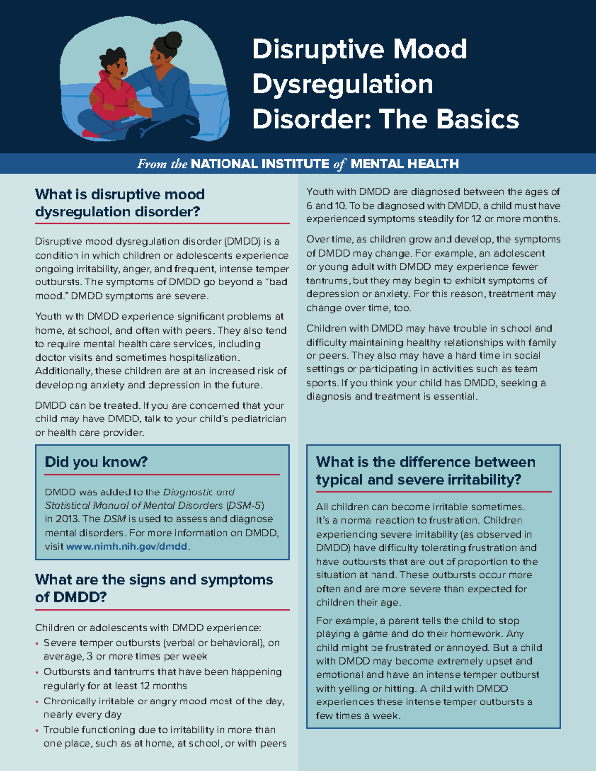 Disruptive-mood-dysregulation-disorder-the-basics 1 - From the NATIONAL ...