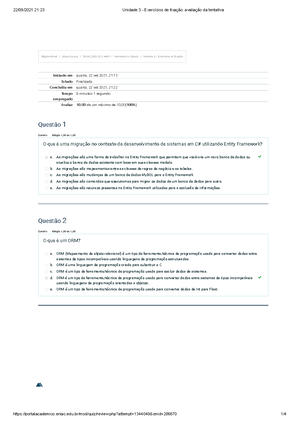 Linguagem C# - - Studocu