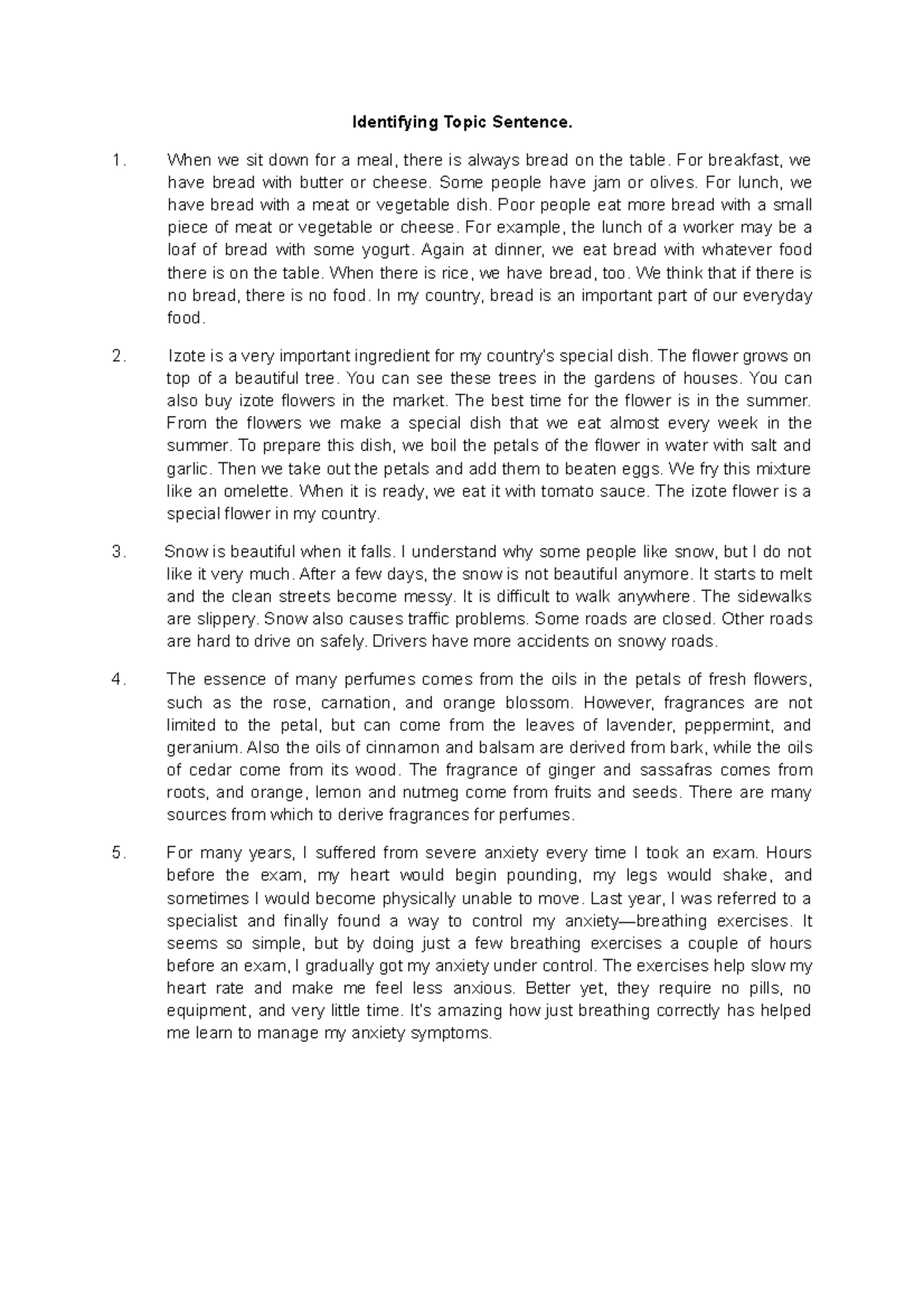 Identifying Topic Sentence When We Sit Down For A Meal There Is identifying-topic-sentence-when-we-sit-down-for-a-meal-there-is