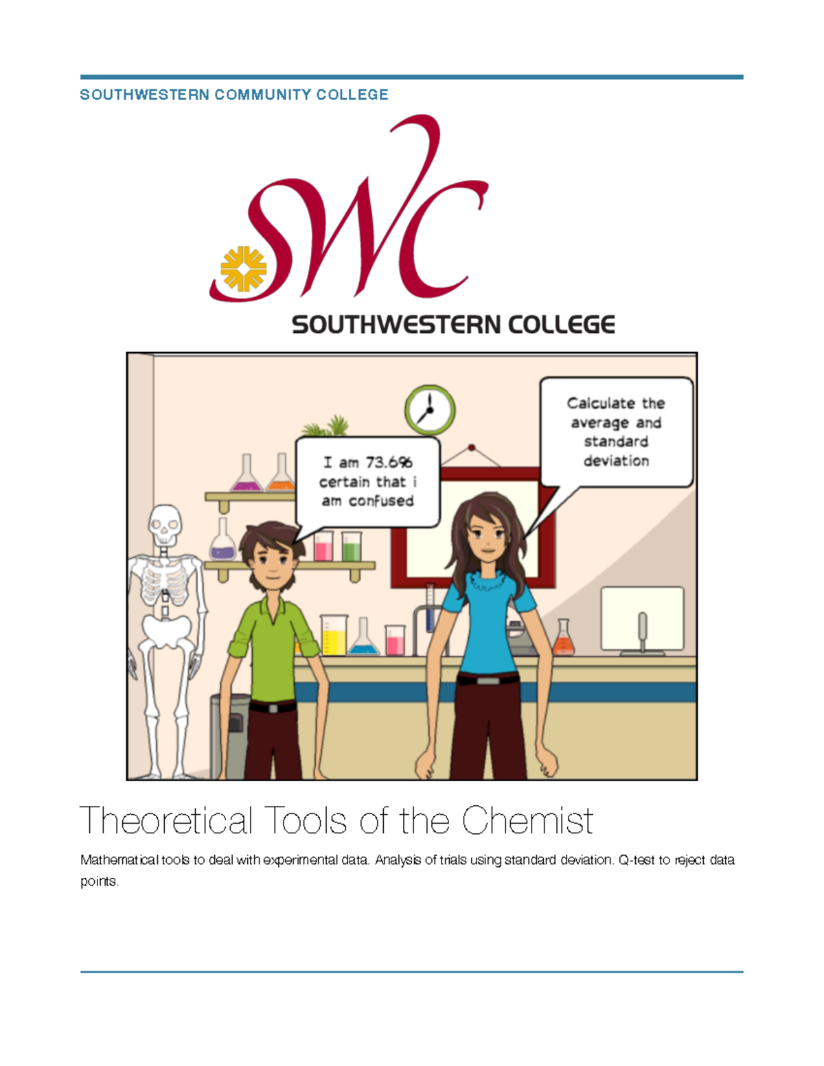 Exp 06 Theoretical Tools for the Chemist Handout - Theoretical Tools of ...