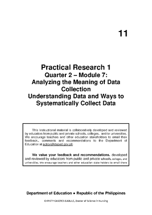 PR111 Q2 Mod6 Finding Answers through Data Collection Version 2 ...