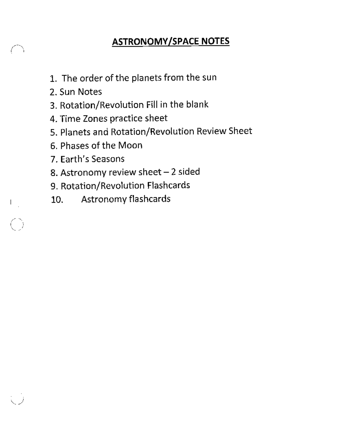 Spacenotes 123344 - Studocu