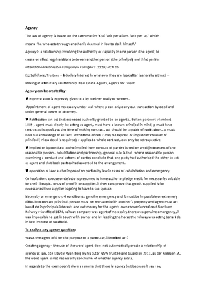 [Solved] In Ecosse Property Holdings Pty Ltd v Gee Dee Nominees Pty Ltd - Bachelor of Laws (2501 ...