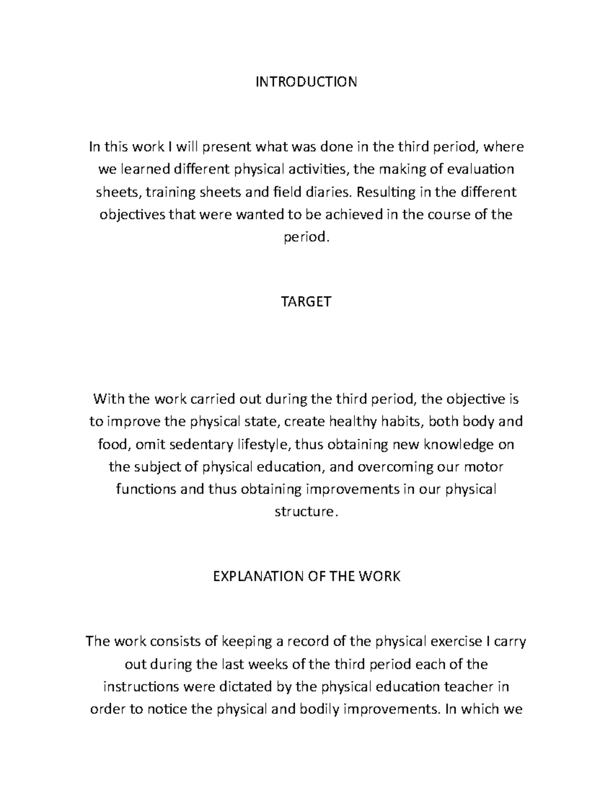 Fiscal Education WORK - INTRODUCTION In this work I will present what ...