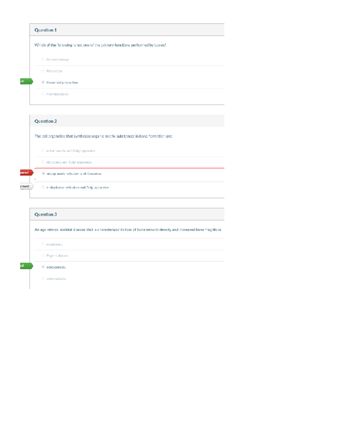Physio week 5 Quiz - Activity Quiz - BIOL 261 - Studocu