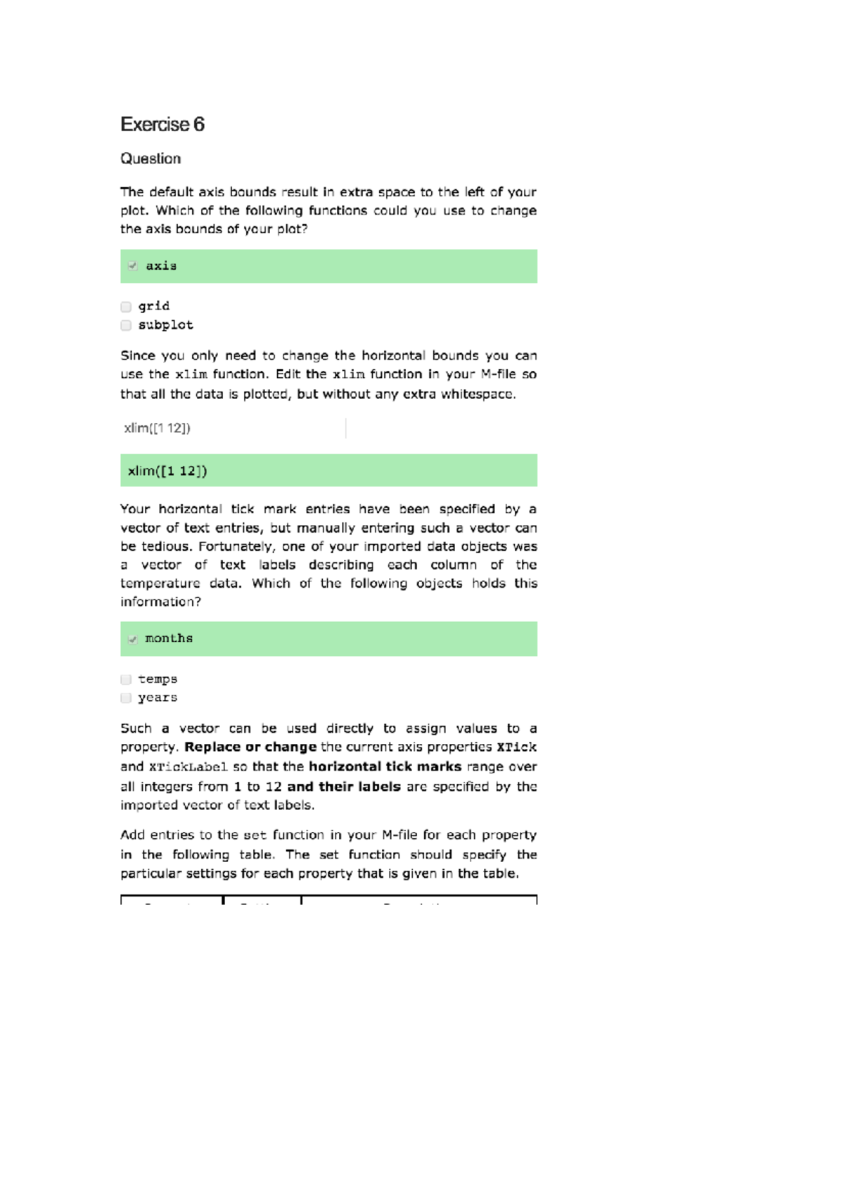 MATLAB Module 3 - MATH1052 - Studocu