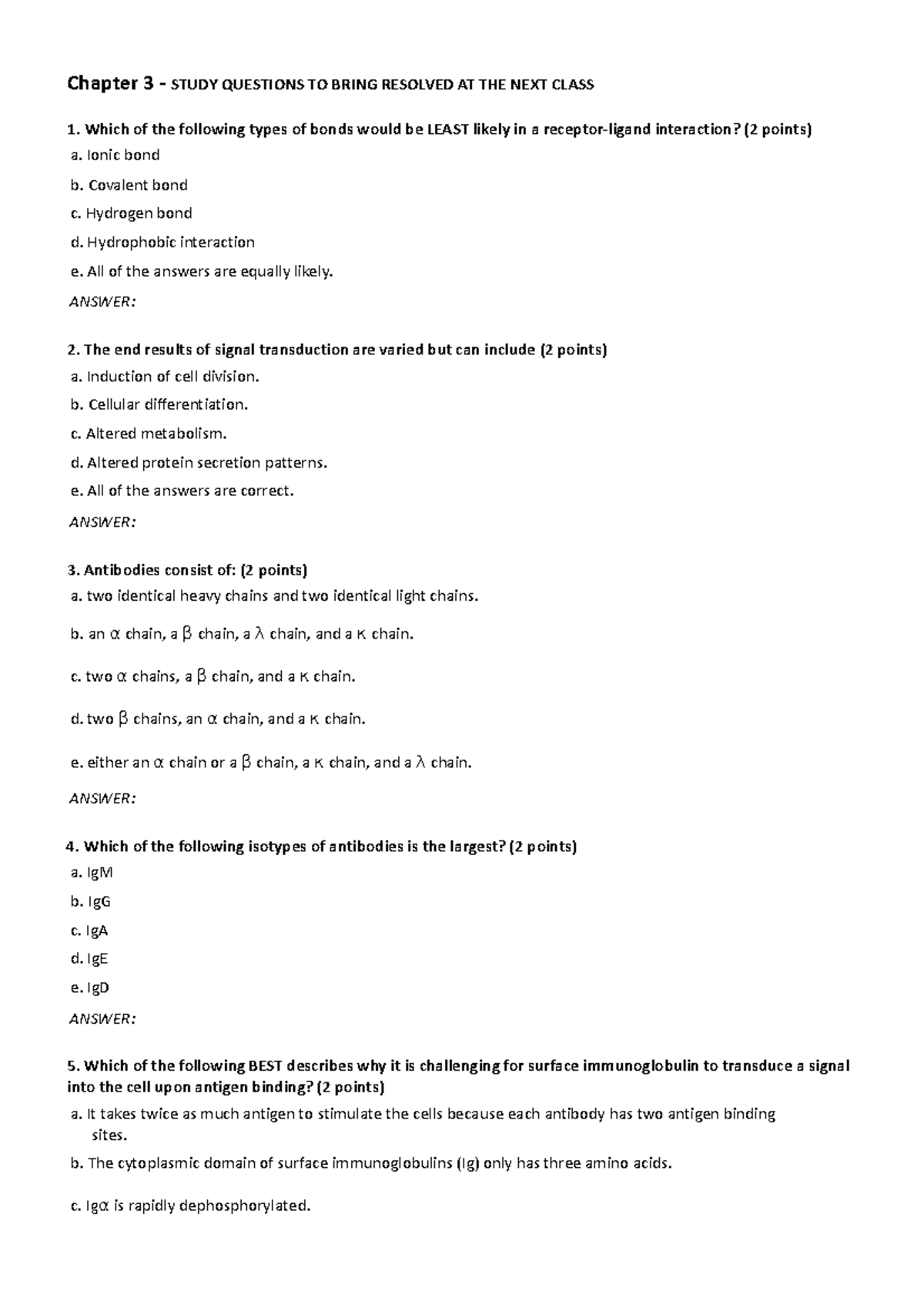 Chapter 3 Study Questions Moodle (wo answers) - Chapter 3 - STUDY ...