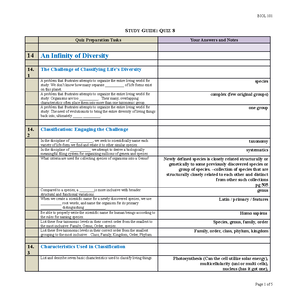 Chapter 6 Study Guide - Chapter 6 Study Guide CHAPTER 6 An Introduction ...