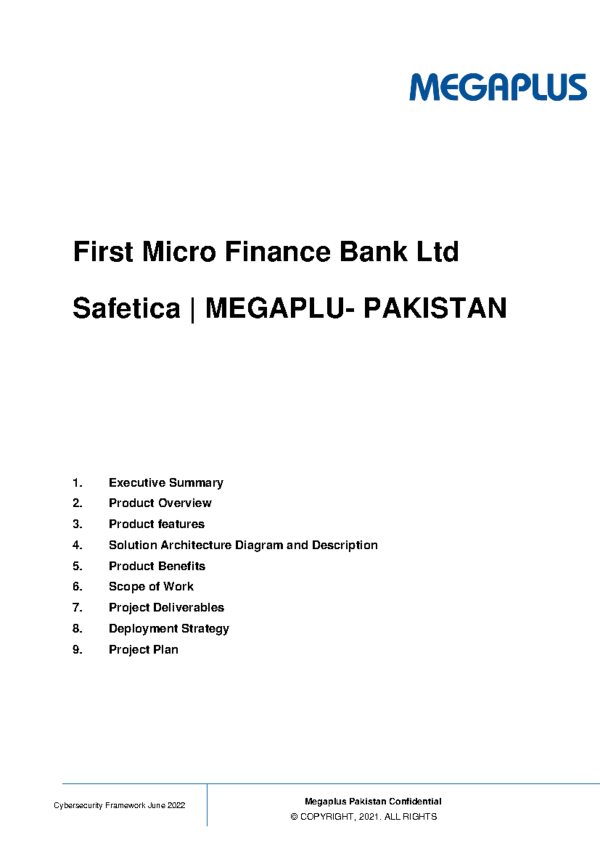 Technical Proposal - Megaplus -Safetica - First Micro Finance Bank Ltd ...