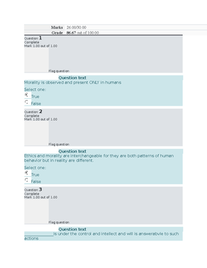 Module 1 Introduction, Scope, and Meaning of - Ethics Introduction to Ethics 1 Course Module ...