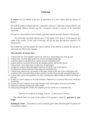 Compass survey - CHAIN AND COMPASS TRAVERSING Traverse : - A traverse ...