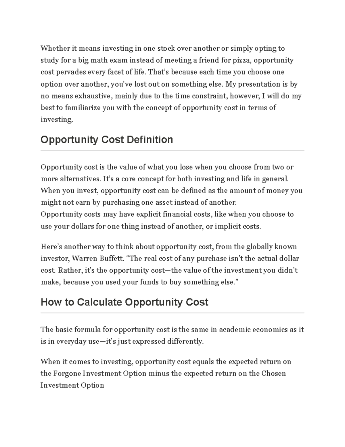 Investing opportunity Cost Summary Whether It Means Investing In One investing-opportunity-cost-summary-whether-it-means-investing-in-one
