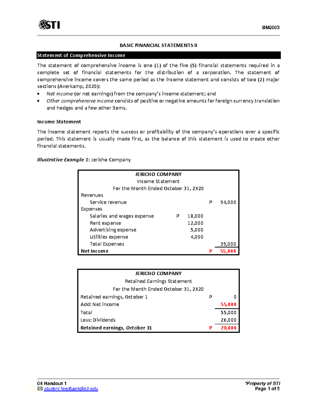 Accounting handouts - 04 Handout 1 *Property of STI BASIC FINANCIAL ...
