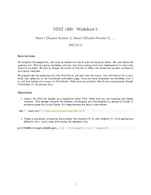 Math 1281 Statistical Inference Written Assignment - 1 Written Assignment Unit 2: Point ...