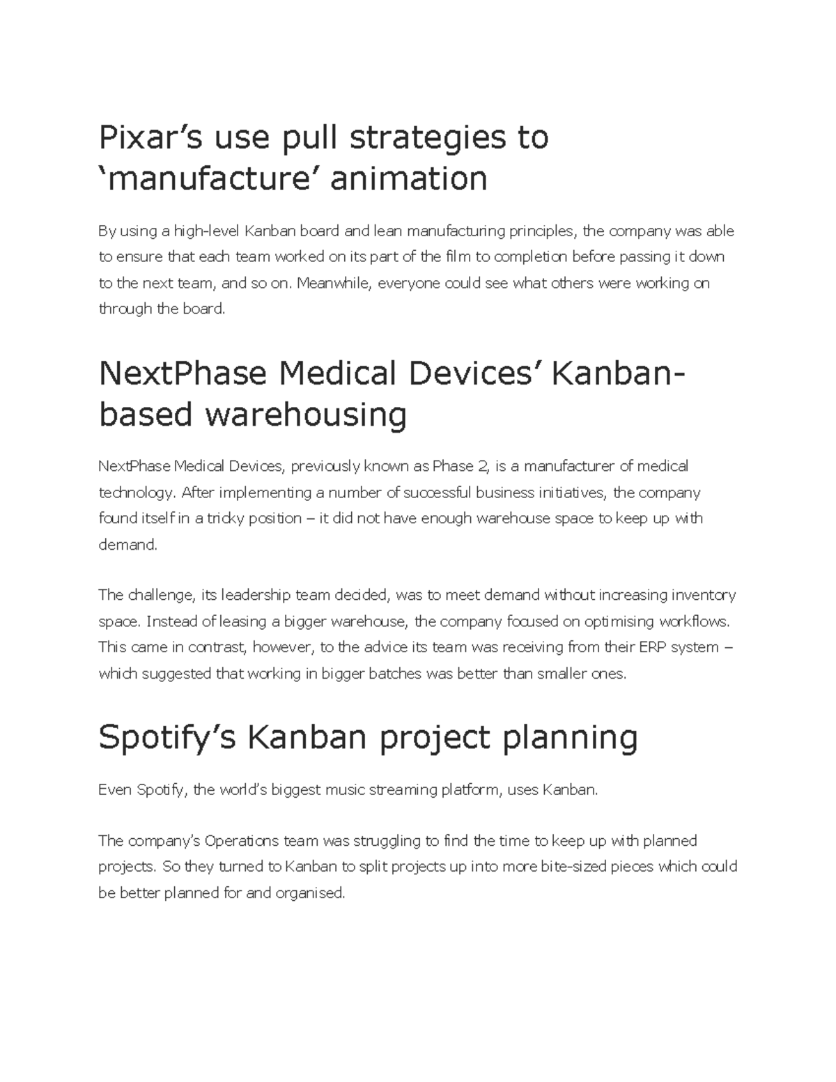 Companies- Applied-PUSH-AND-PULL- Strategies-7 Ducks - Pixar’s use pull ...