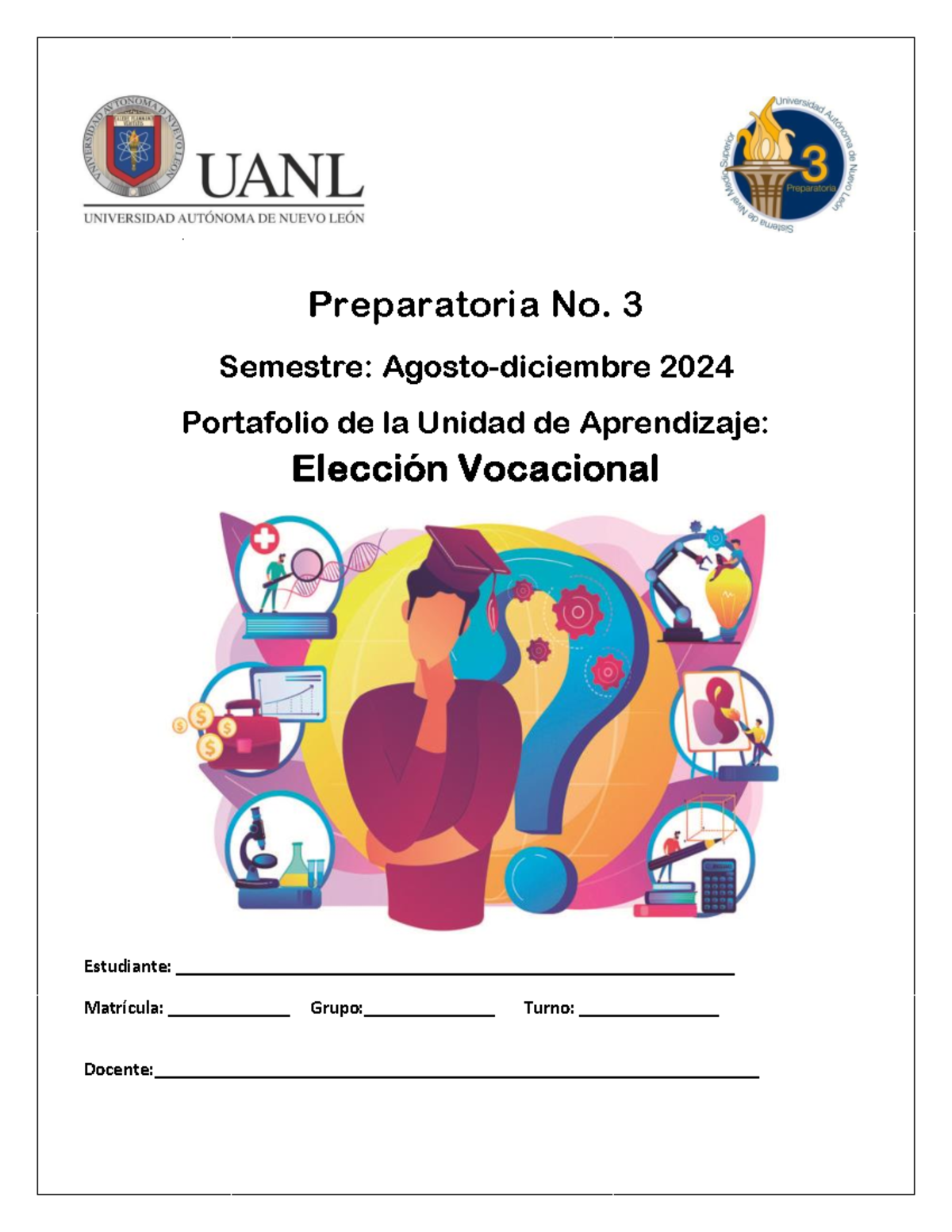 Elección vocacional AD 2024 lhm (2) - Preparatoria No. 3 Semestre ...