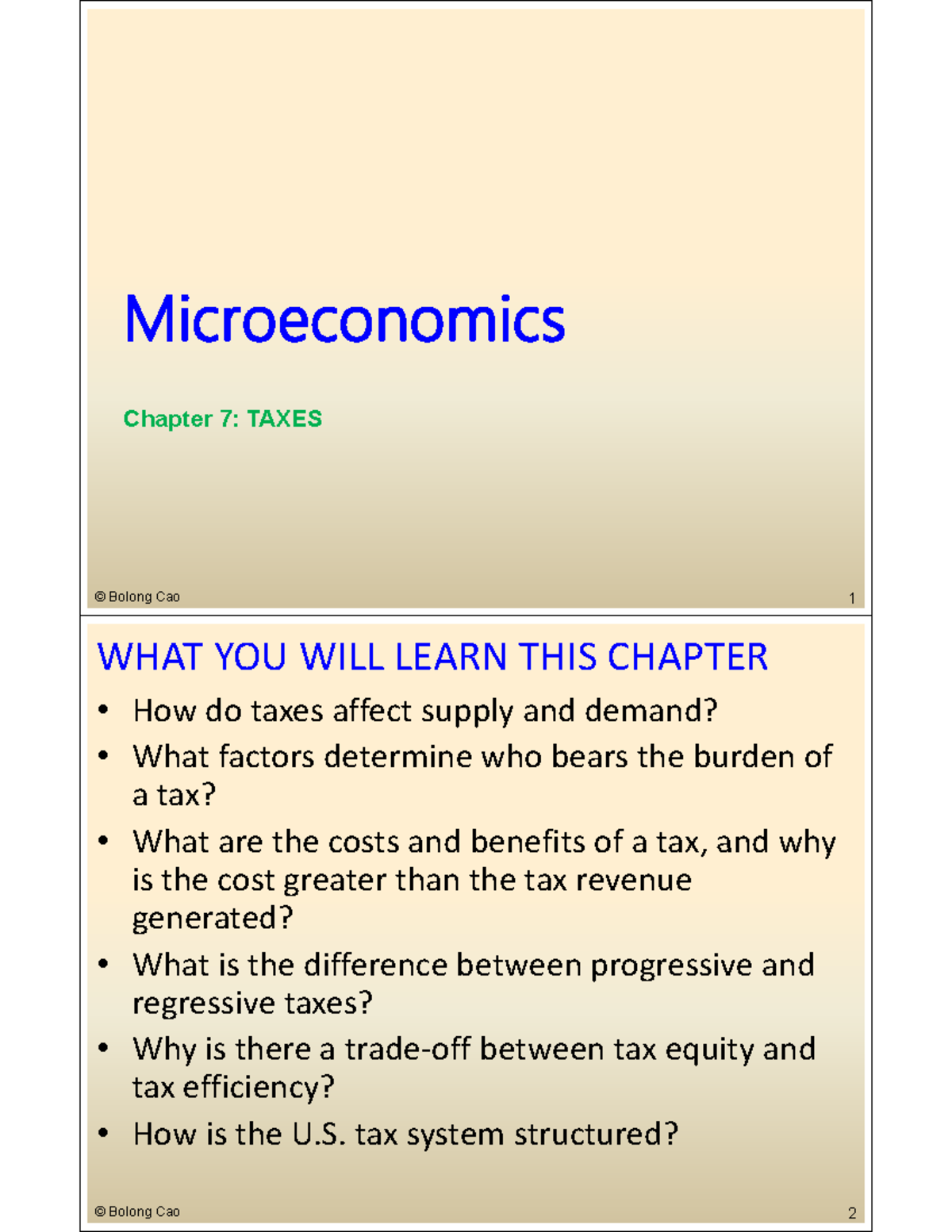 CBL ch07 krugmanwells 5e lecture notes - MicroeconomicsMicroeconomics ...