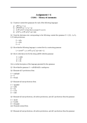 22F-3439 DS Lab 11 - automata - CL2005 – Database Systems Lab Lab – 11 Name: Taha Saadat Roll No ...