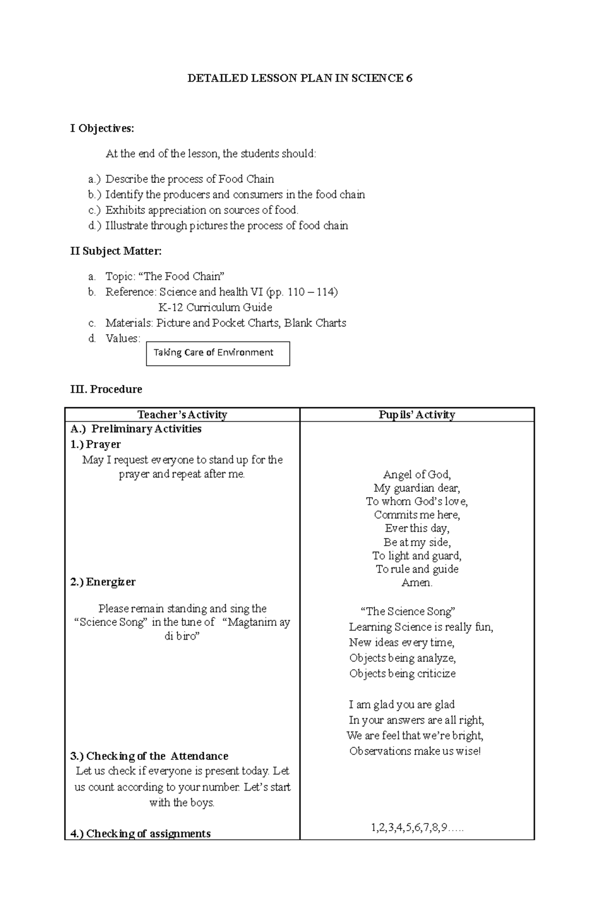 Detailedlessonplaninscience 6 Balobalo Jr - DETAILED LESSON PLAN IN ...