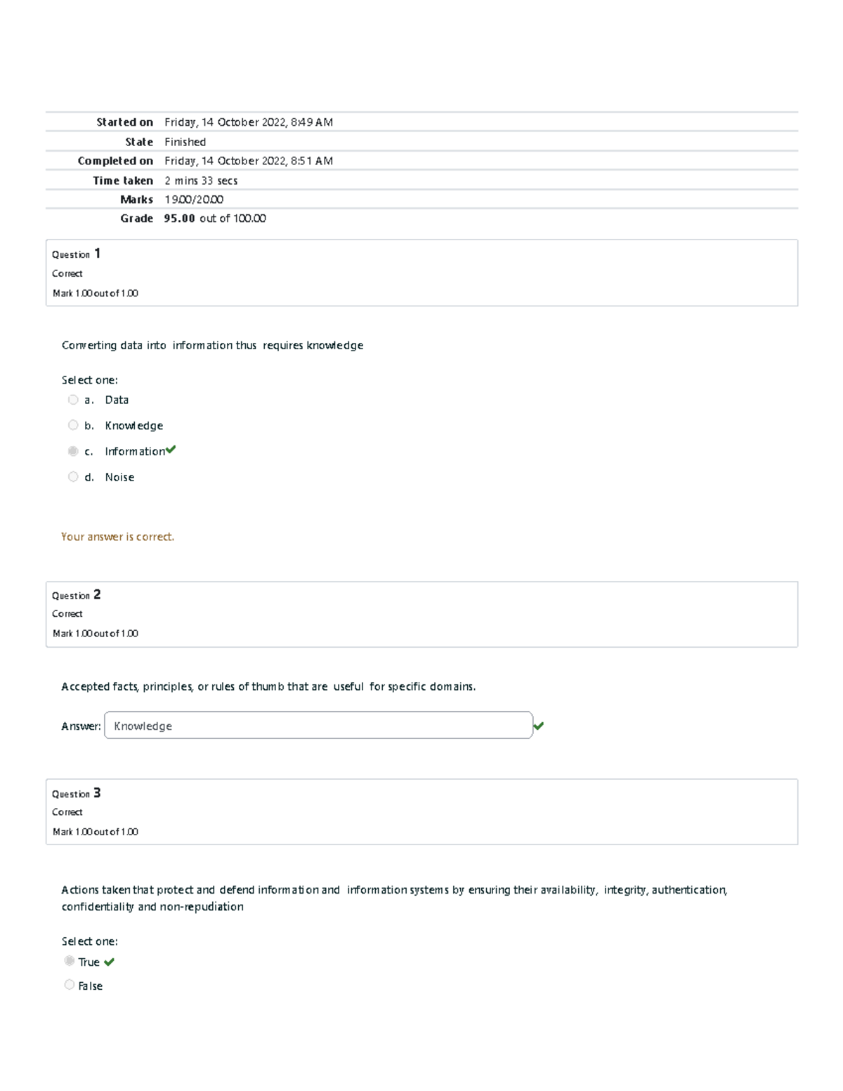 Prelim Quiz 2 Attempt 1 This Is A Quiz Exam Assignment Started On