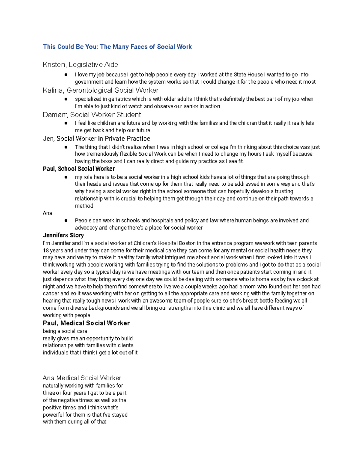 Sw 2000 - These are notes/materials to practice for future quizzes ...