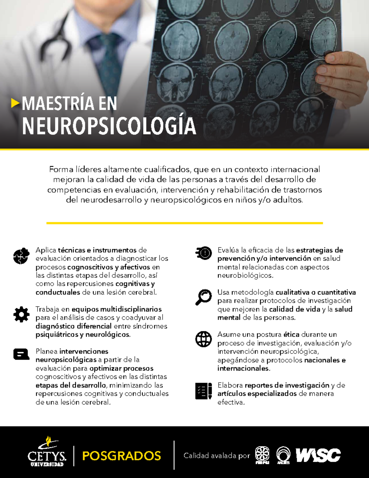 68 Cetys Maestria EN Neuropsicologia Volante Light - Forma líderes altamente cualificados, que ...