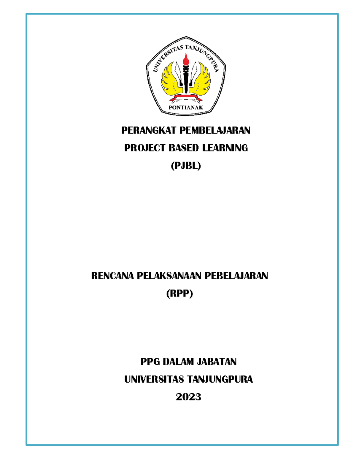 RPP Bambang Setiono PJBL 2023 - PERANGKAT PEMBELAJARAN PROJECT BASED ...