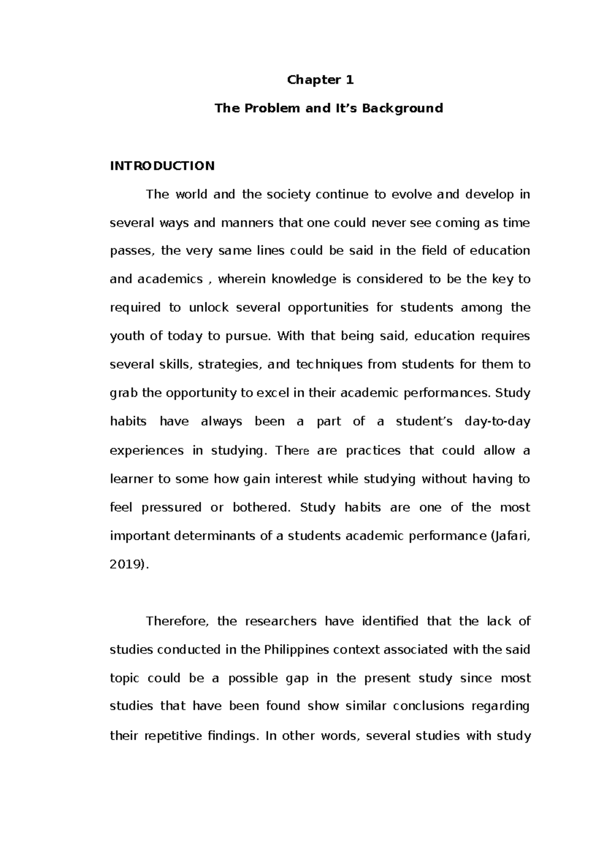Chapter 1 1 Java Chapter 1 The Problem And Its Background Introduction The World And The 