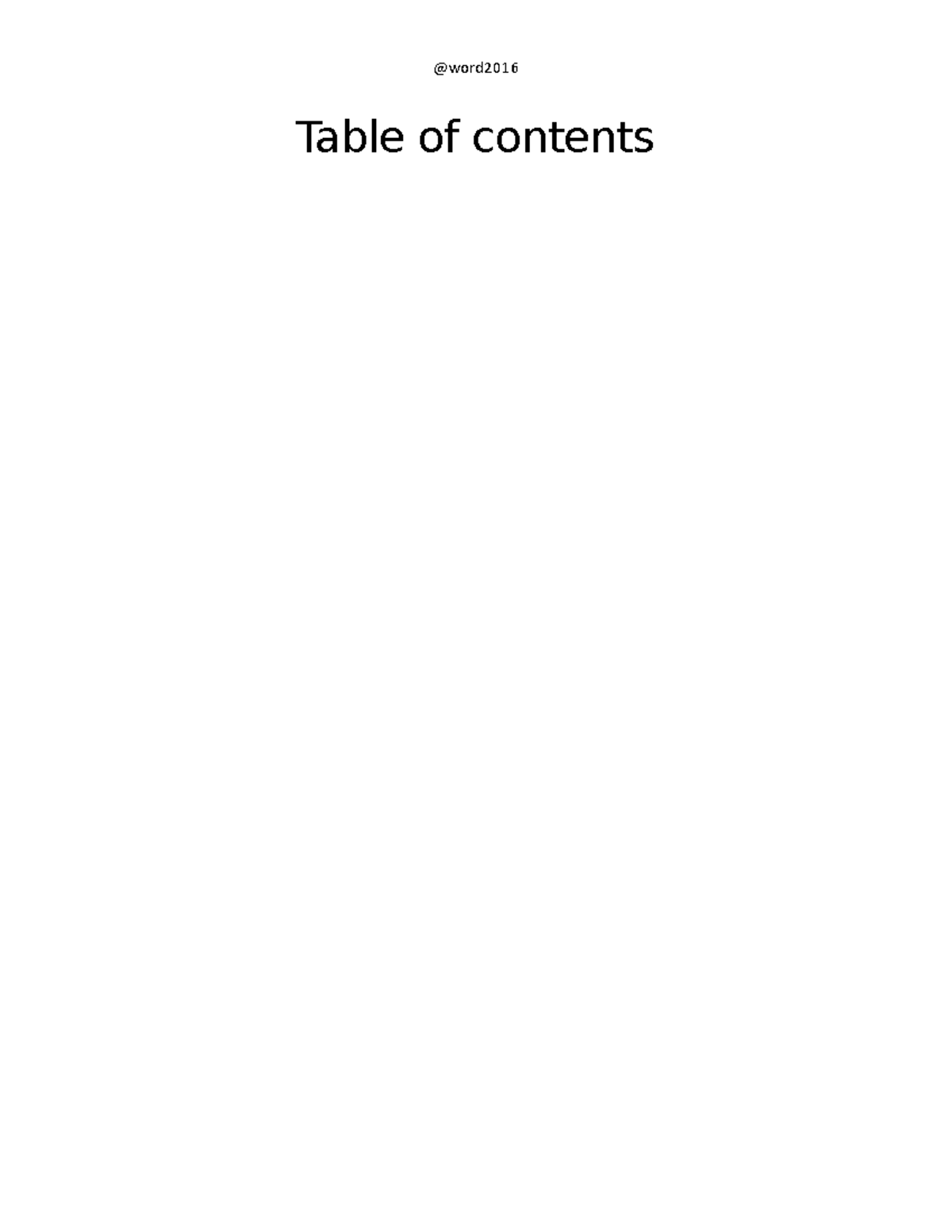 Project 4 - noice - Table of contents Computer Courses Microsoft Office ...