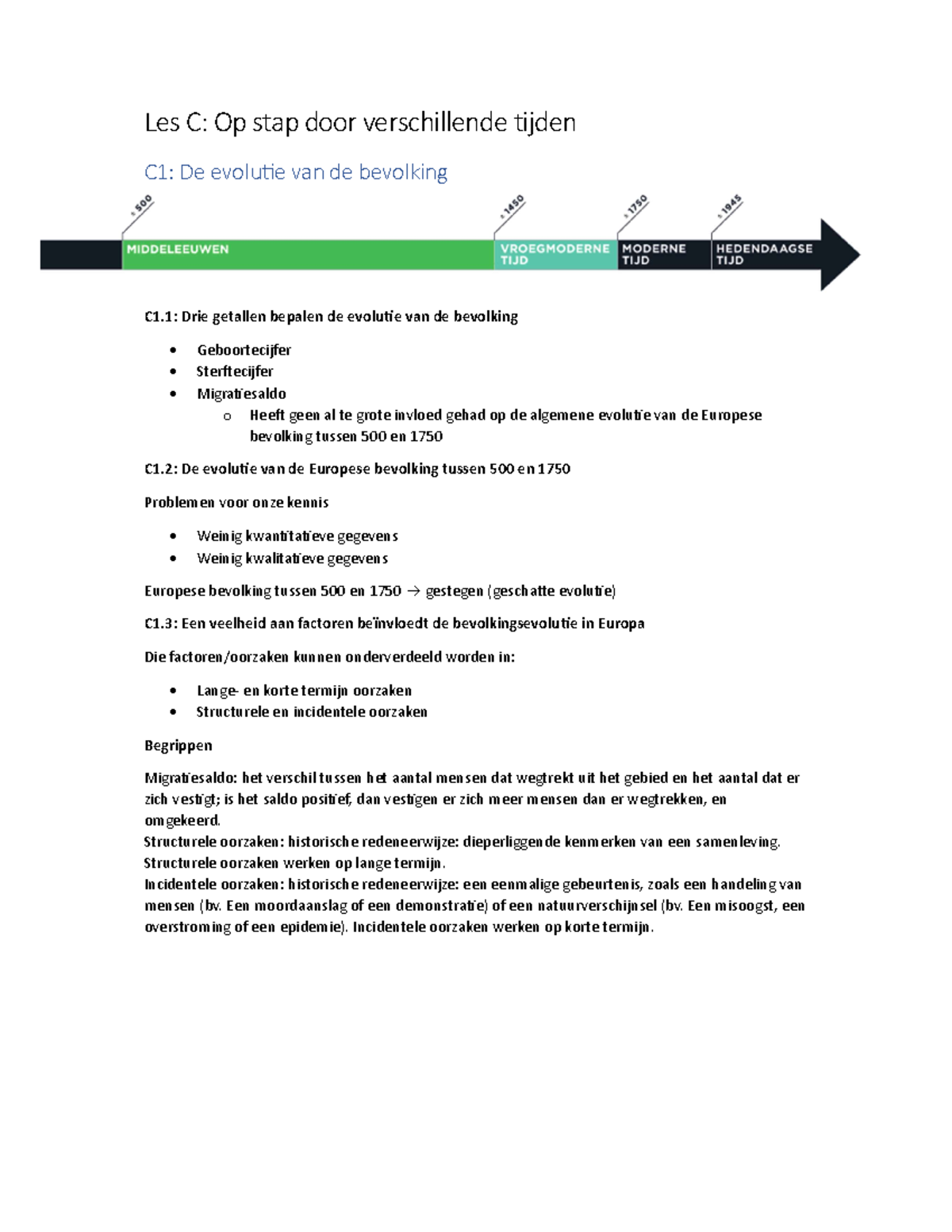 Les C - les c3 geschiedenis - Les C: Op stap door verschillende tijden ...