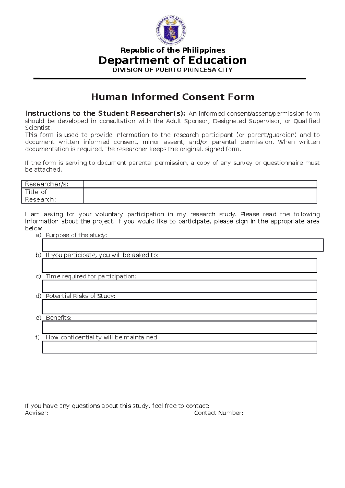 Human-informed-consent-PNS-STEM-2022-version - Republic of the ...