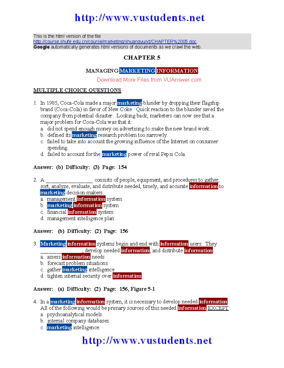 MGT301 Solved MCQs Mega File VUAnswer - - Studocu