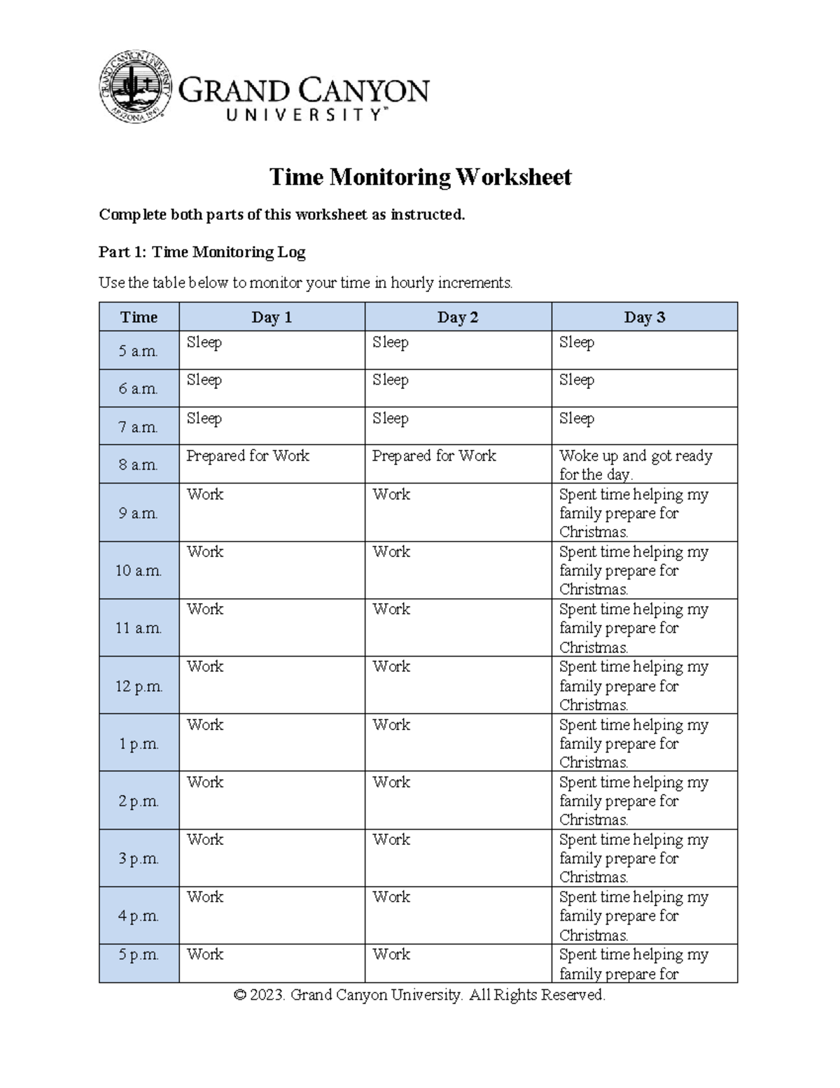 UNV-504-RS-T1-Time Monitor Worksheet copy - Time Monitoring Worksheet ...