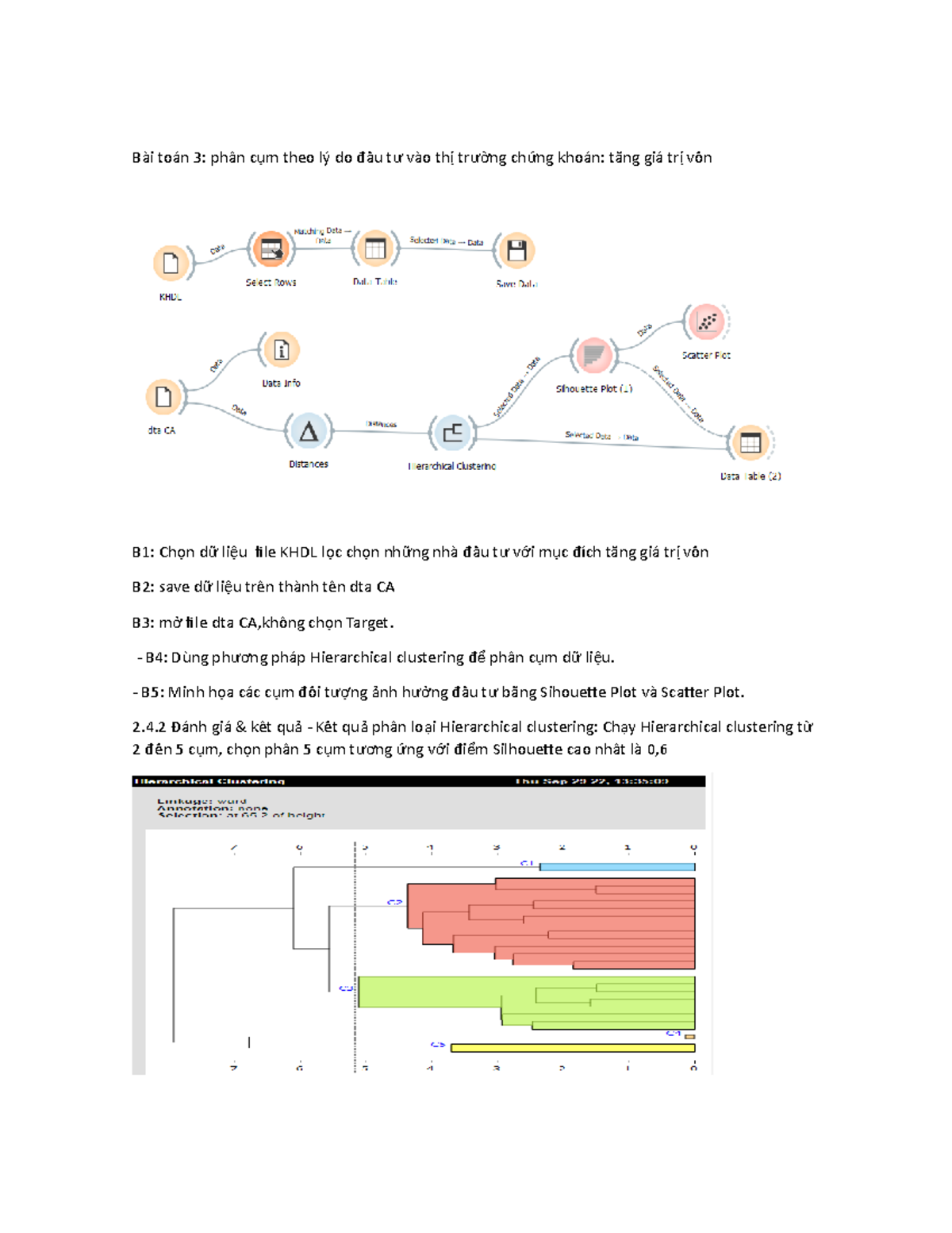 Bài toán số 3 nè - Bài toán 3: phân c m theo lý do đâầu tụ ư vào th trị ...