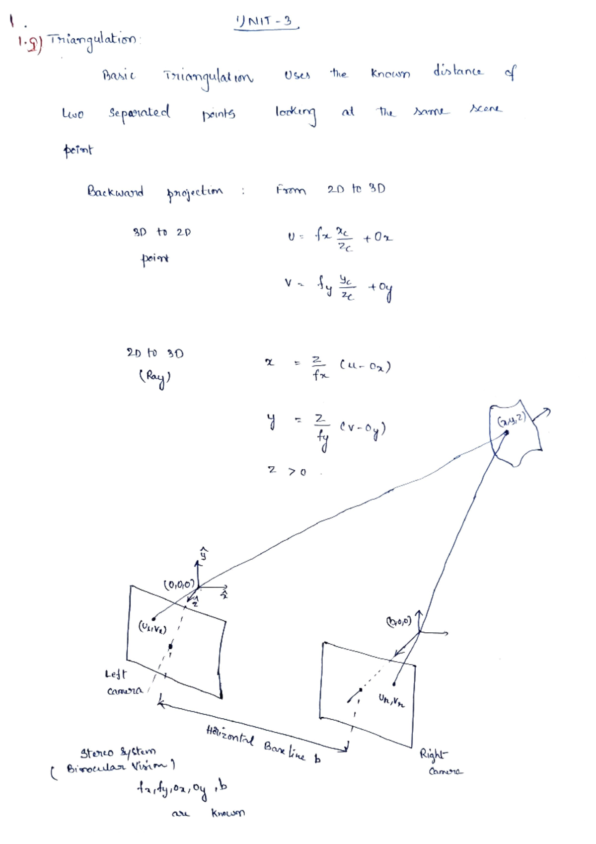 CV Unit-3 - computer vision - Computer Science and Engineering - Studocu